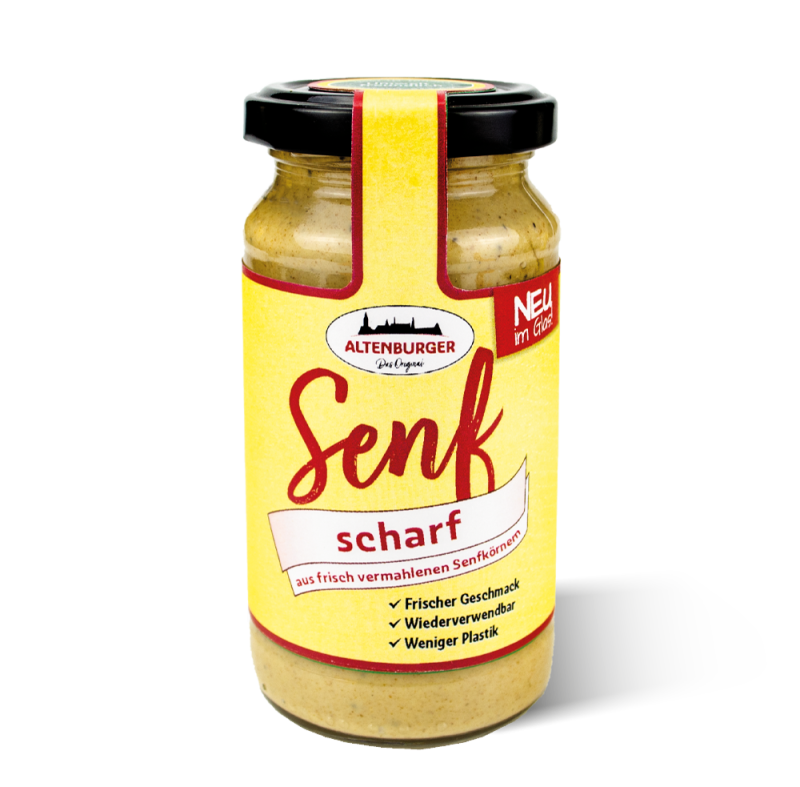 Scharfen Senf online kaufen | Senf.de